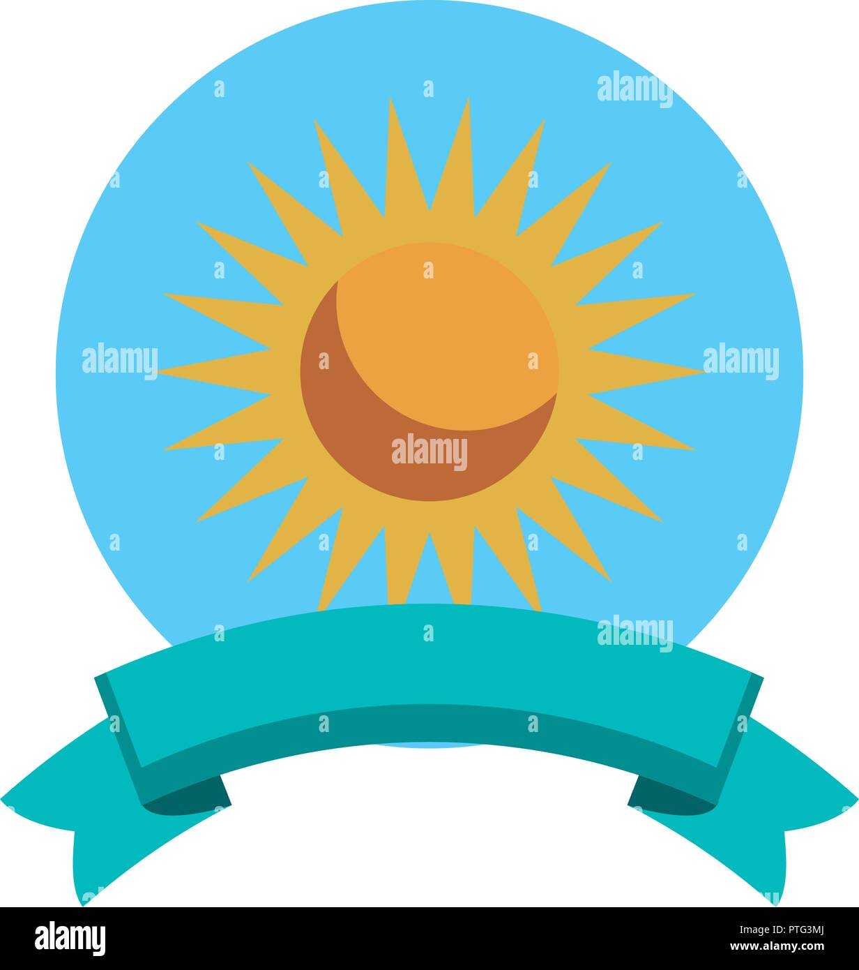 Sun cartoon isolated Stock Vector Image & Art - Alamy