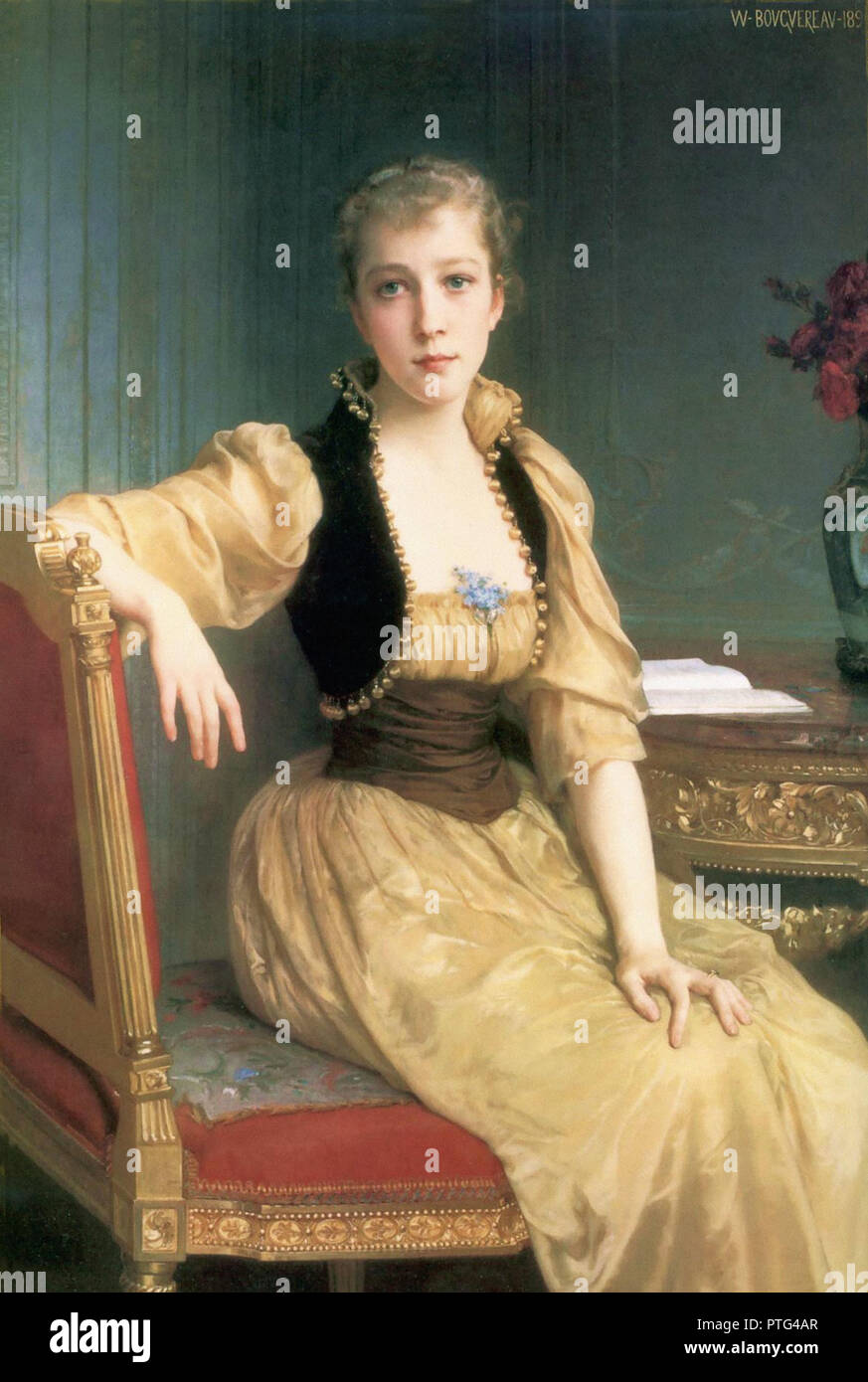 Bouguereau William - Lady Maxwell Stock Photo - Alamy