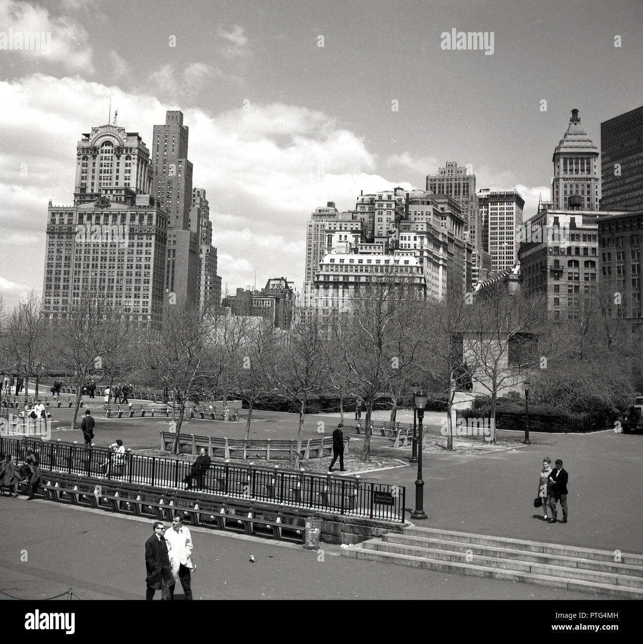City Skyscrapers In The 1960s