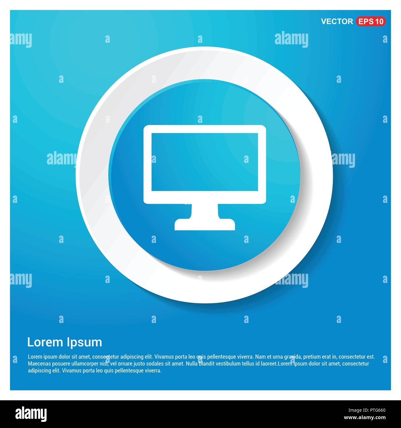 Computer Screen Icon Stock Vector Image & Art - Alamy