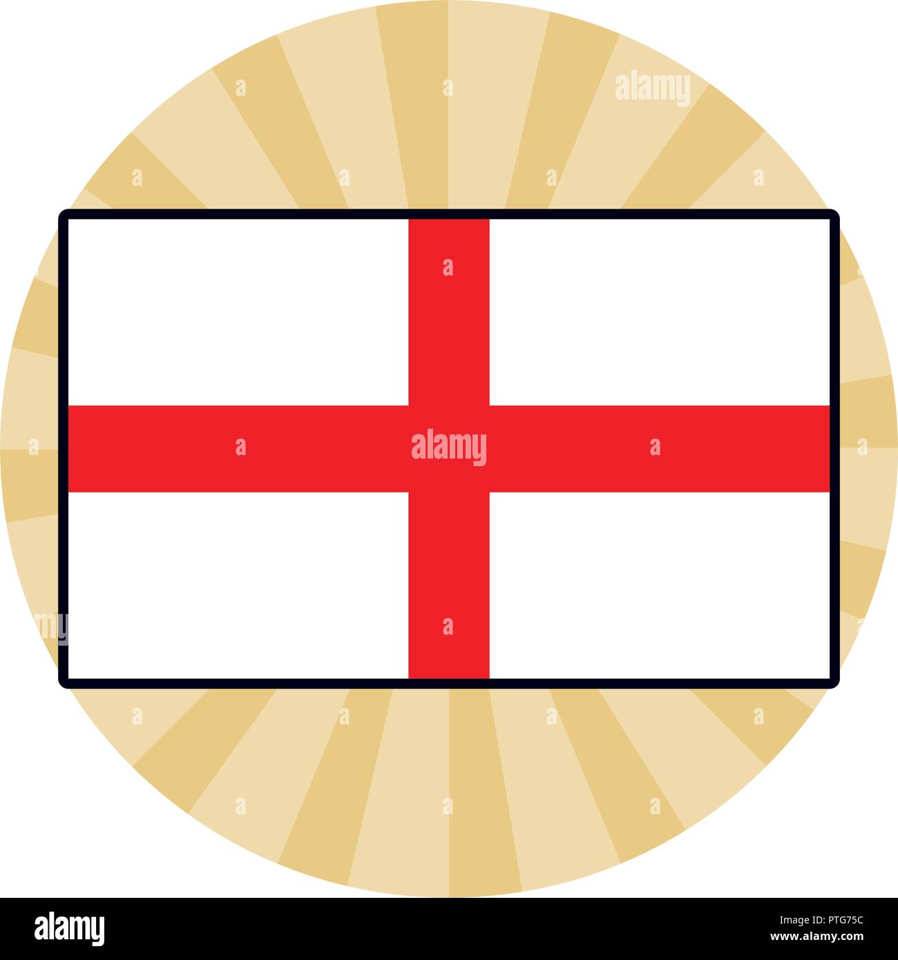 England flag emblem Stock Vector Image & Art - Alamy
