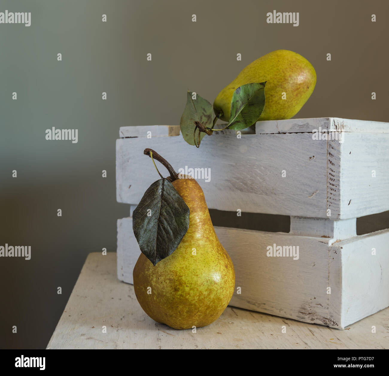 still life with pears. fruit. food Stock Photo - Alamy