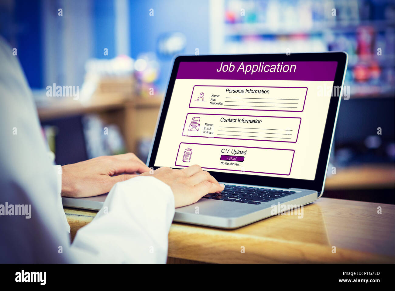 Job application hi-res stock photography and images - Alamy