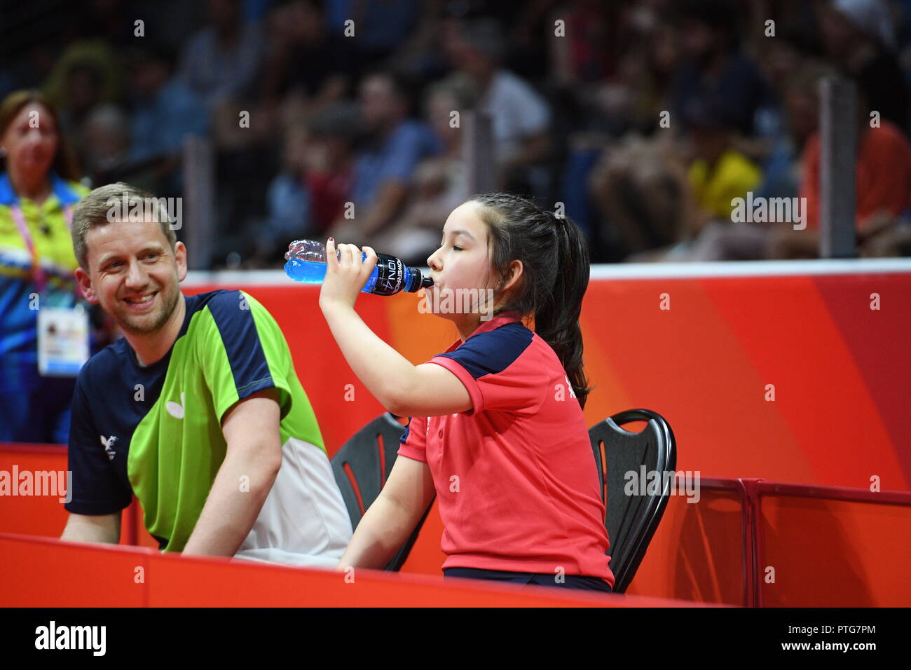 The 2018 Commonwealth Games Gold Coast Anna Hursey 11 year old table ...