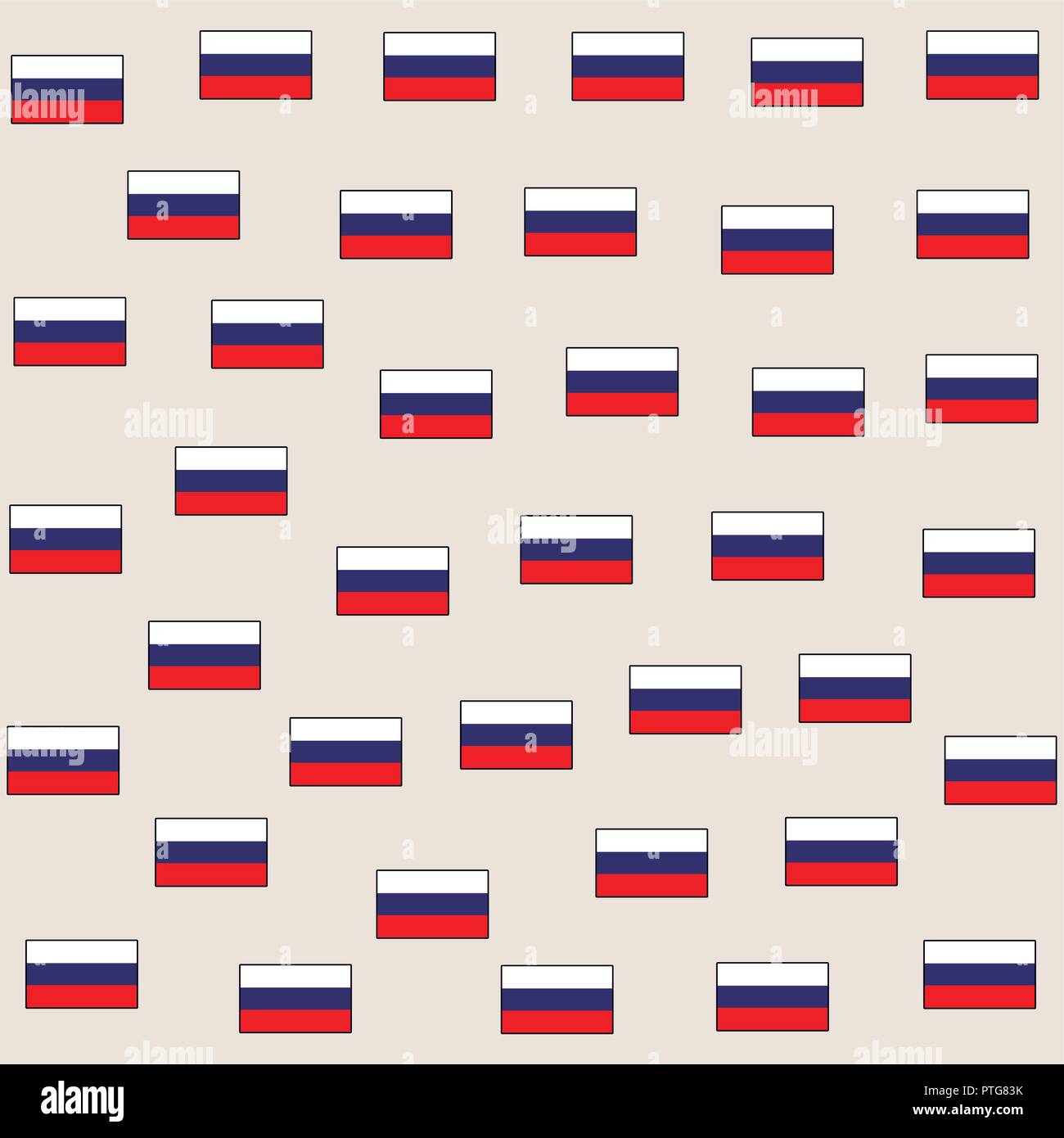 Fabric pattern russia Stock Vector Images - Alamy