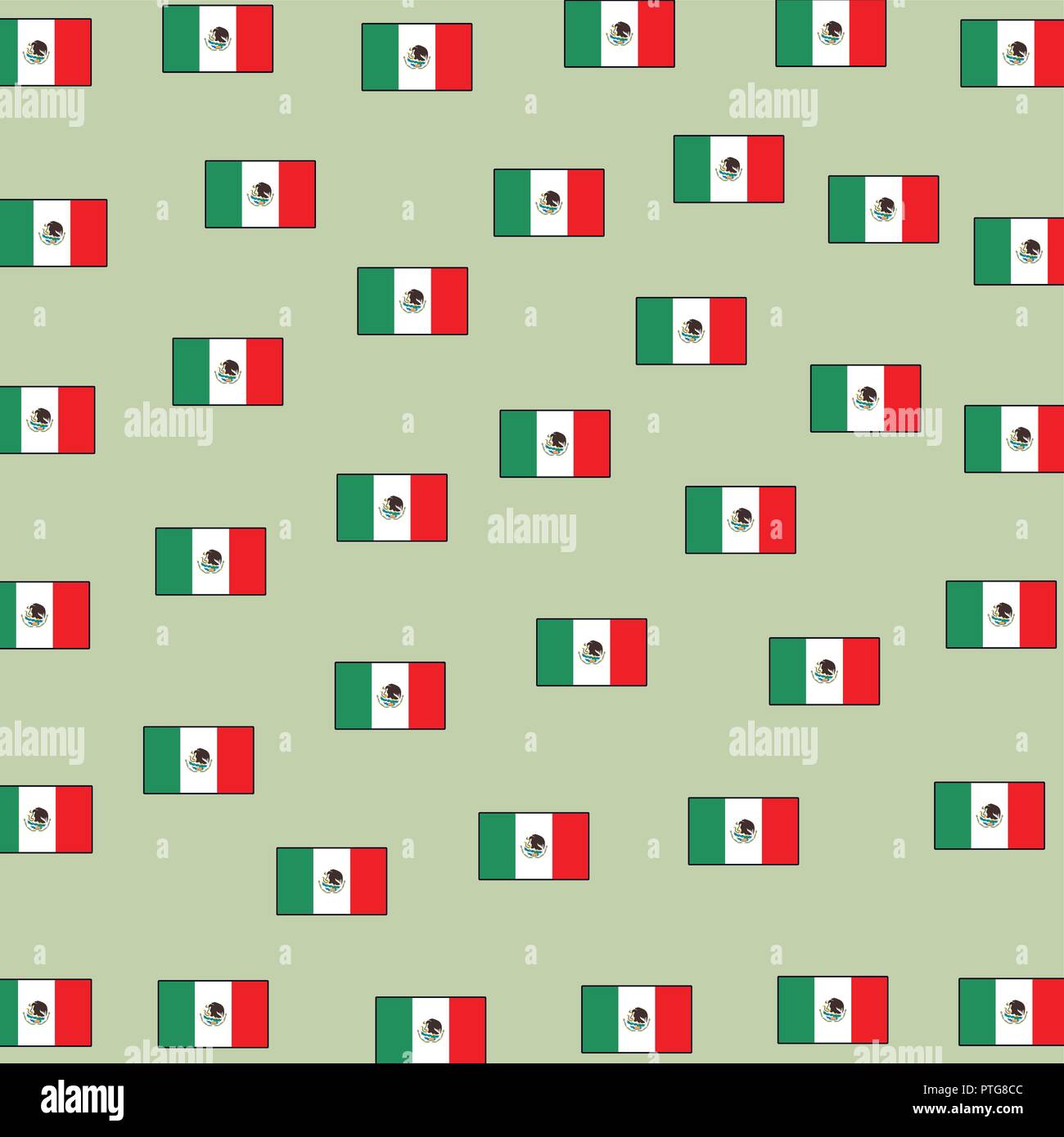 Mexico flag background Stock Vector Image & Art - Alamy