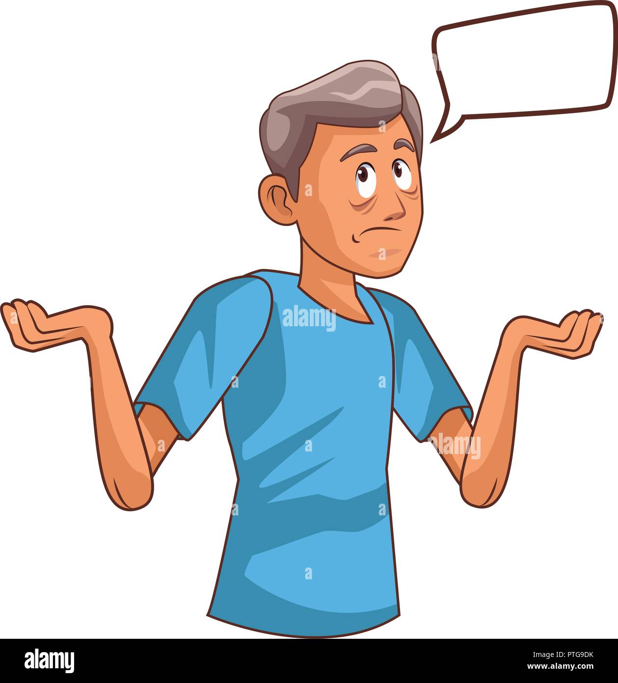 Alzheimer old man cartoon Stock Vector Image & Art - Alamy