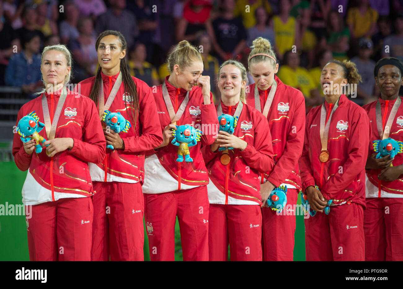 GC2018 ENGLAND WIN THE NETBALL GOLD TODAY. PICTURE JEREMY SELWYN 15/04 ...