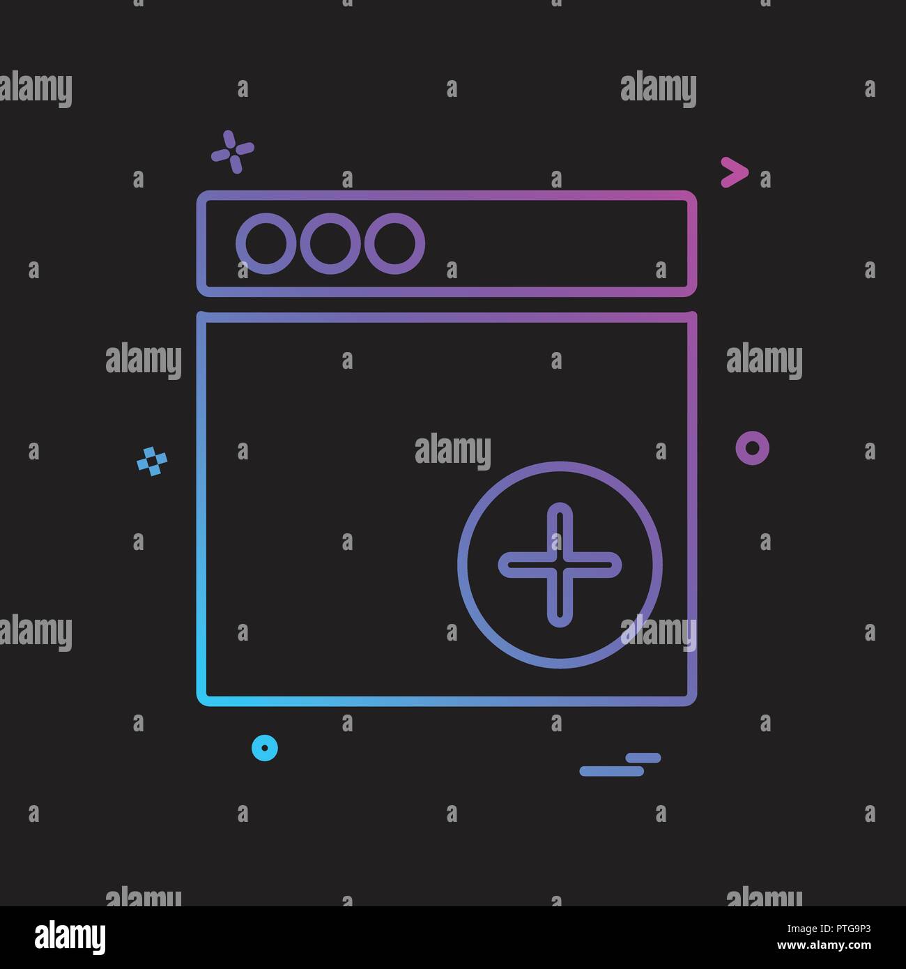 Web layouts icon design vector Stock Vector Image & Art - Alamy