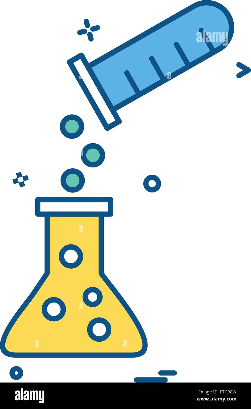 tube flask mix icon vector design Stock Vector Image & Art - Alamy