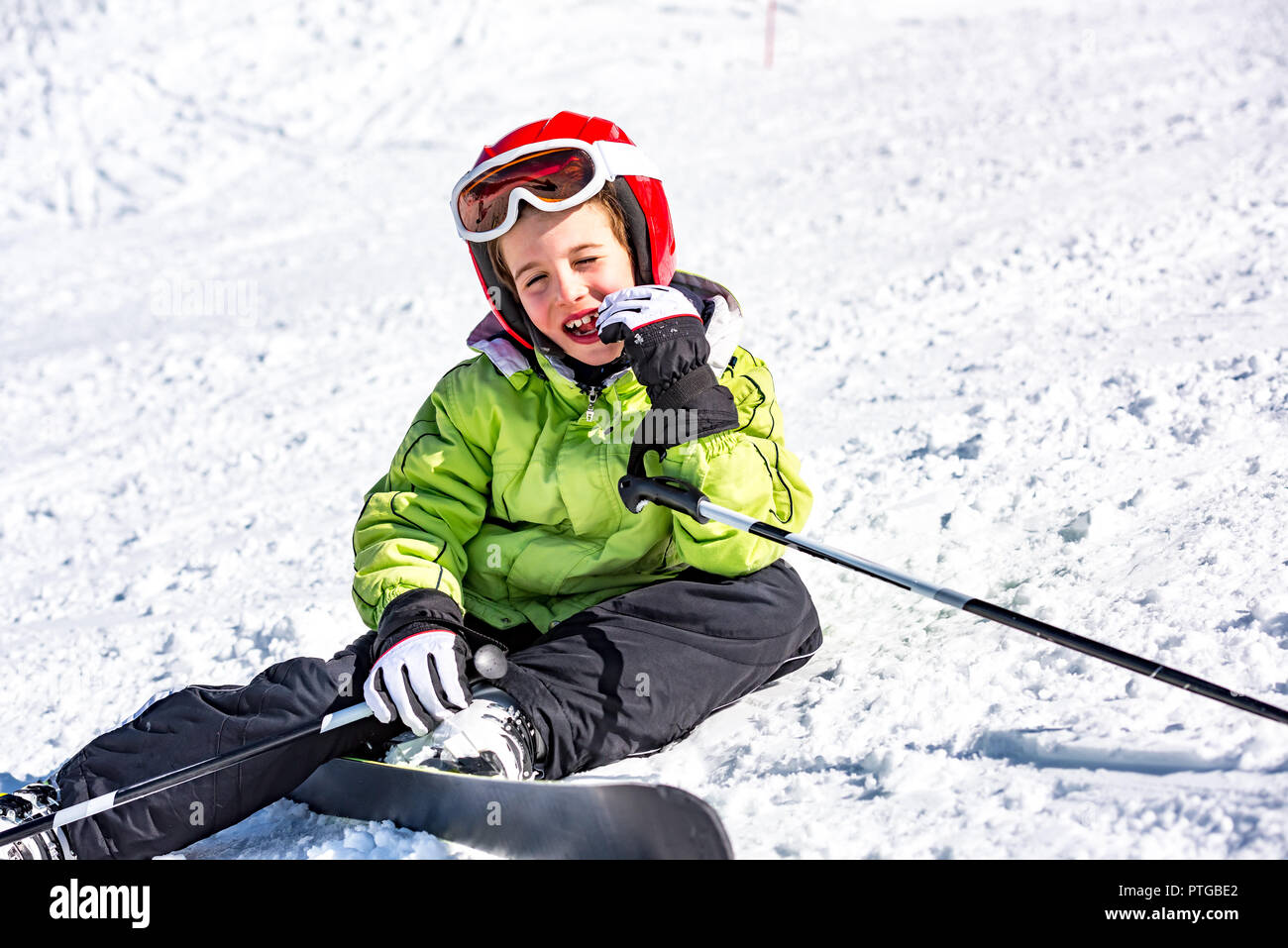 Girl falling helmet hi-res stock photography and images - Alamy