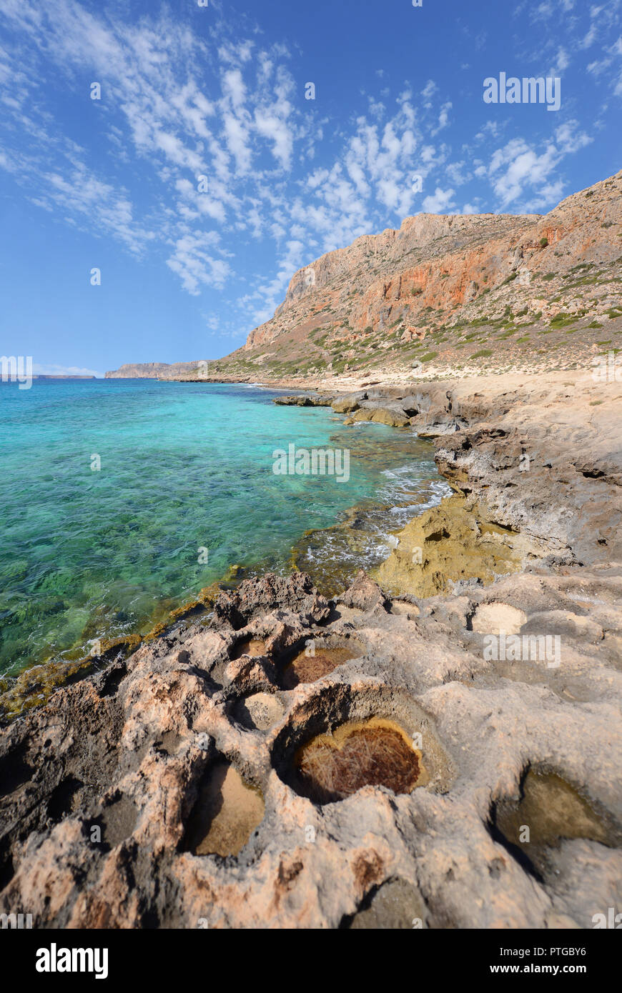 Mediterranean sea landscape Stock Photo - Alamy