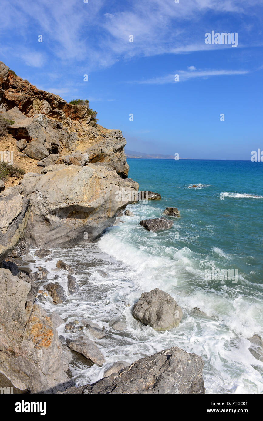 Mediterranean sea landscape Stock Photo - Alamy