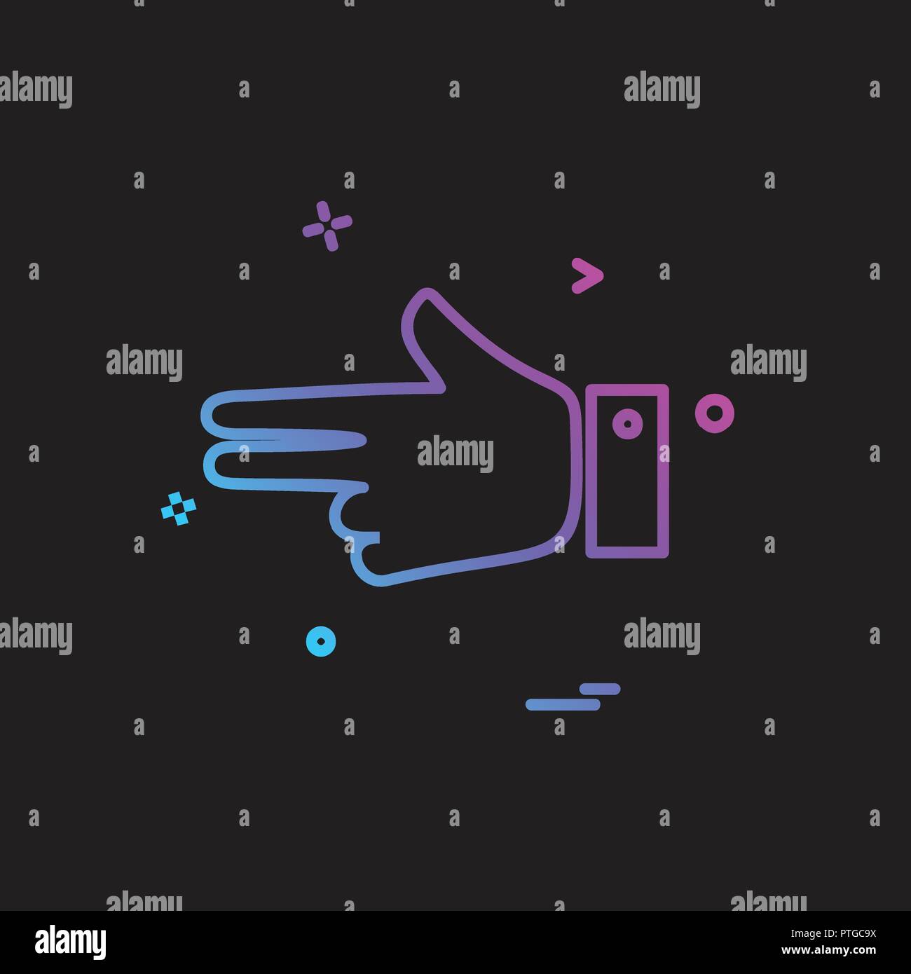 Hands icon design vector Stock Vector Image & Art - Alamy