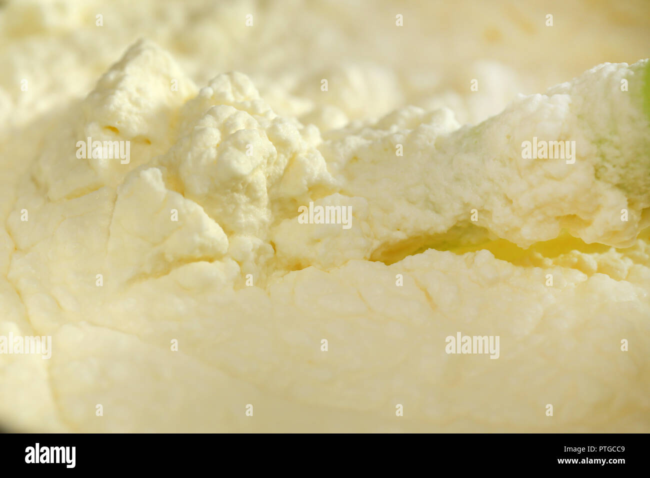 Butter extraction from milk homemade Stock Photo - Alamy