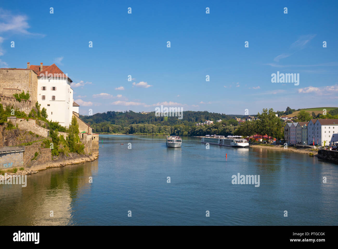 Passau river cruise hi-res stock photography and images - Alamy