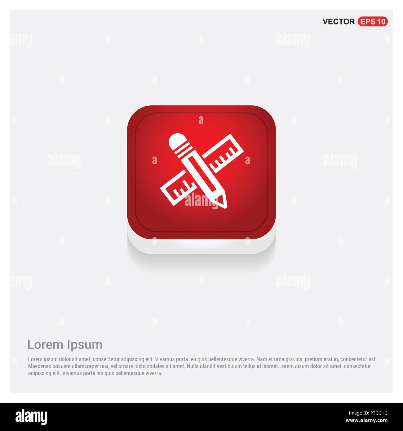 pencil scale icon Stock Vector Image & Art - Alamy