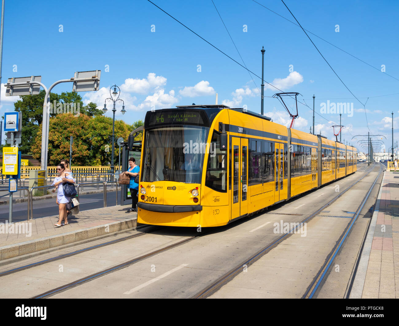 Modern metro trams in hi-res stock photography and images - Alamy