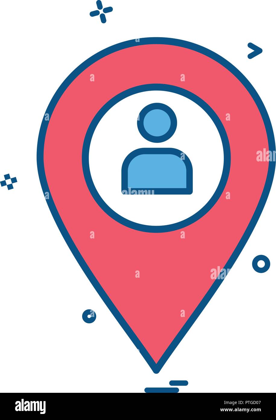 gps location map travel direction icon vector design Stock Vector Image ...