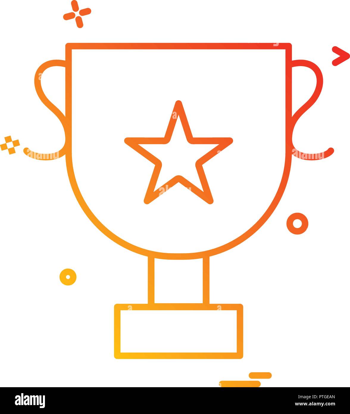 cup trophy icon vector design Stock Vector Image & Art - Alamy