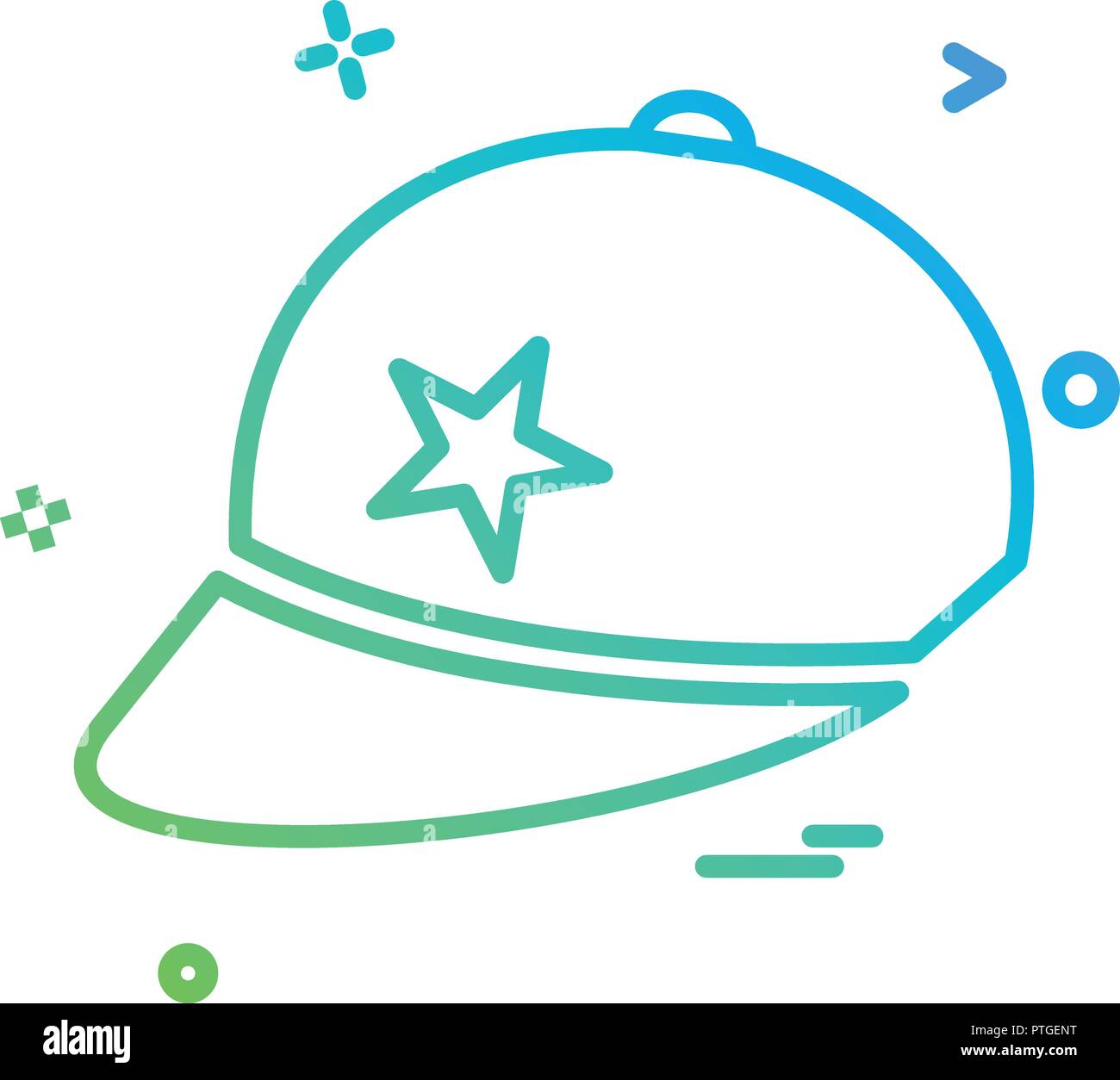 Cricket football baseball cap Stock Vector Images - Alamy