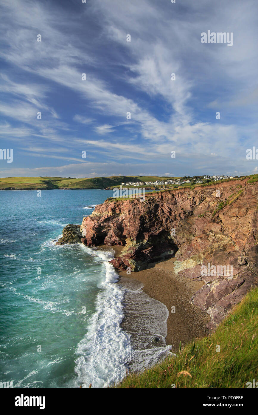 View atlantic surf polzeath beach hi-res stock photography and images ...