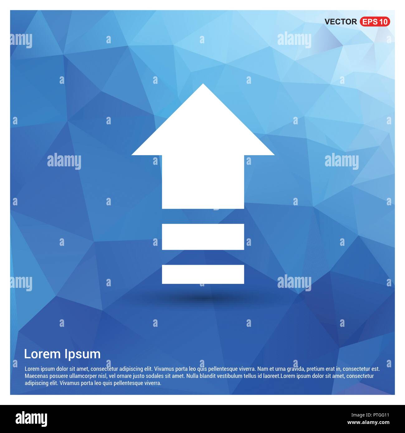 Upper Arrow Icon Stock Vector Image & Art - Alamy
