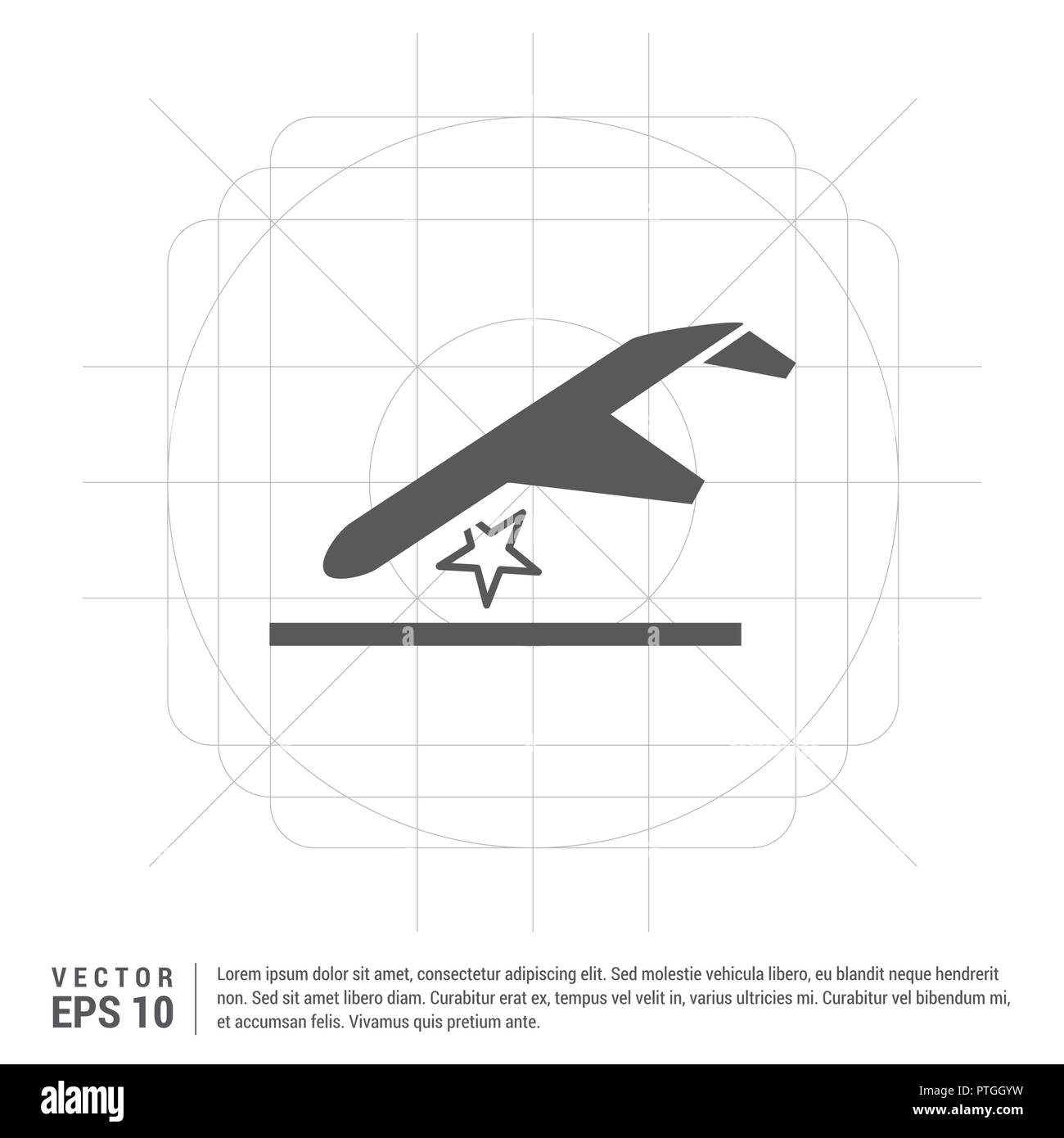 Transport aviation accident plane crash Stock Vector Images - Alamy