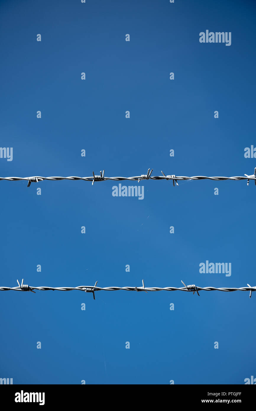 Exterior barbed wire guard hi-res stock photography and images - Alamy