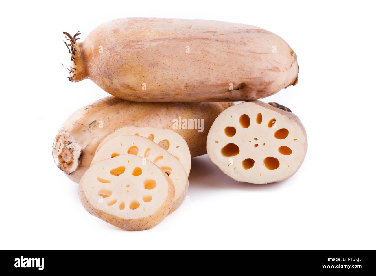 White lotus root hi-res stock photography and images - Alamy