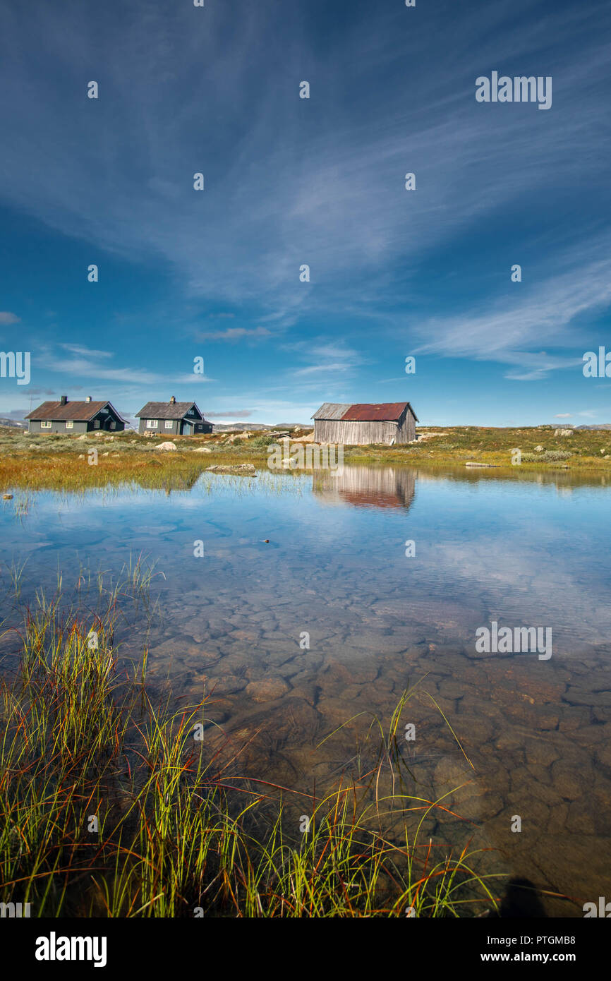 Norwegian huts hi-res stock photography and images - Alamy
