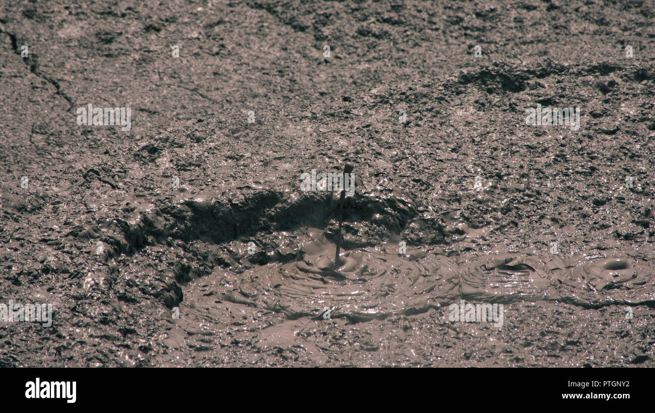 Bubbling mud pool hi-res stock photography and images - Alamy