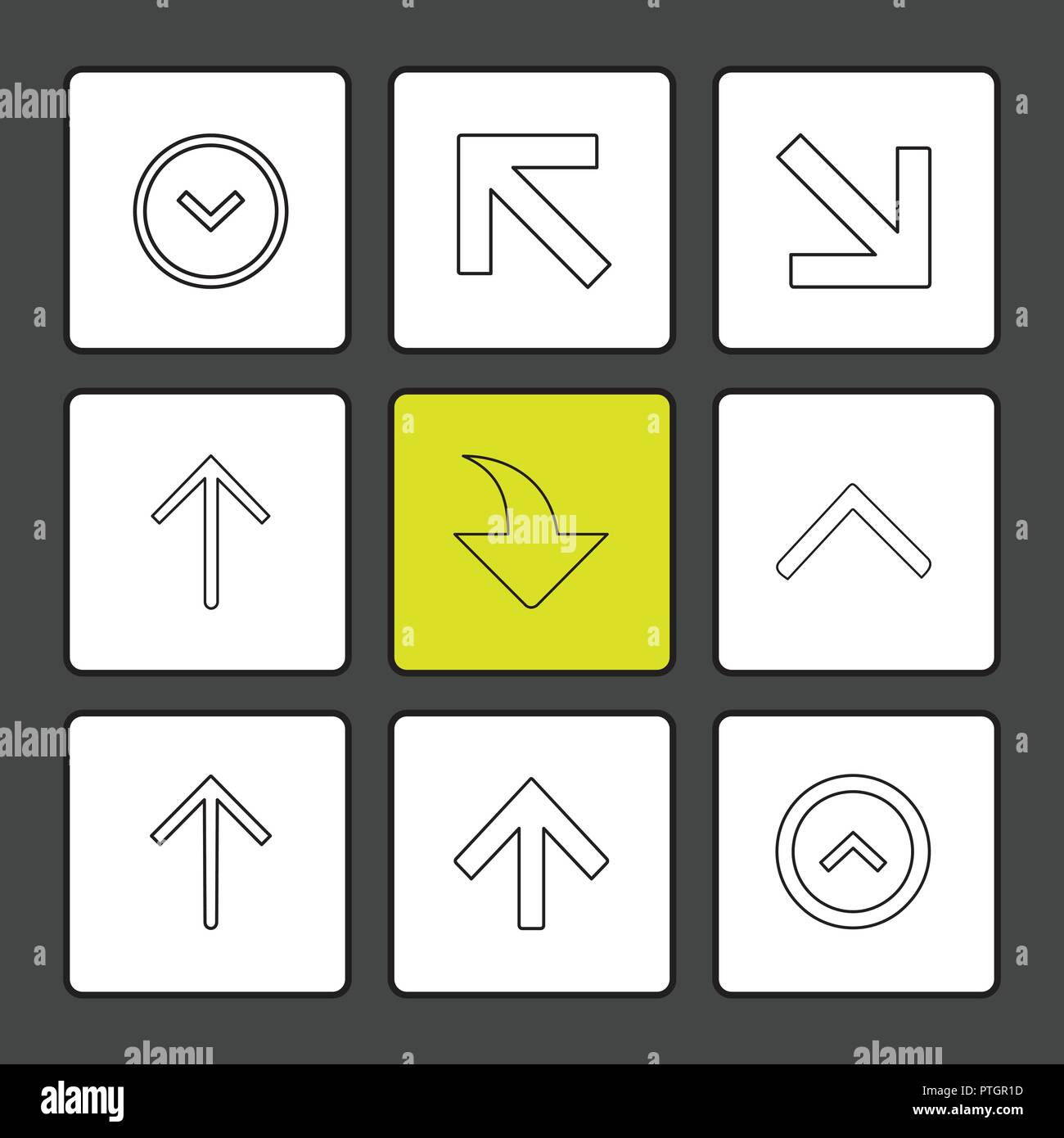 arrows , directions , pointer , arrow , user interface , pointer , up , down , left , right ...