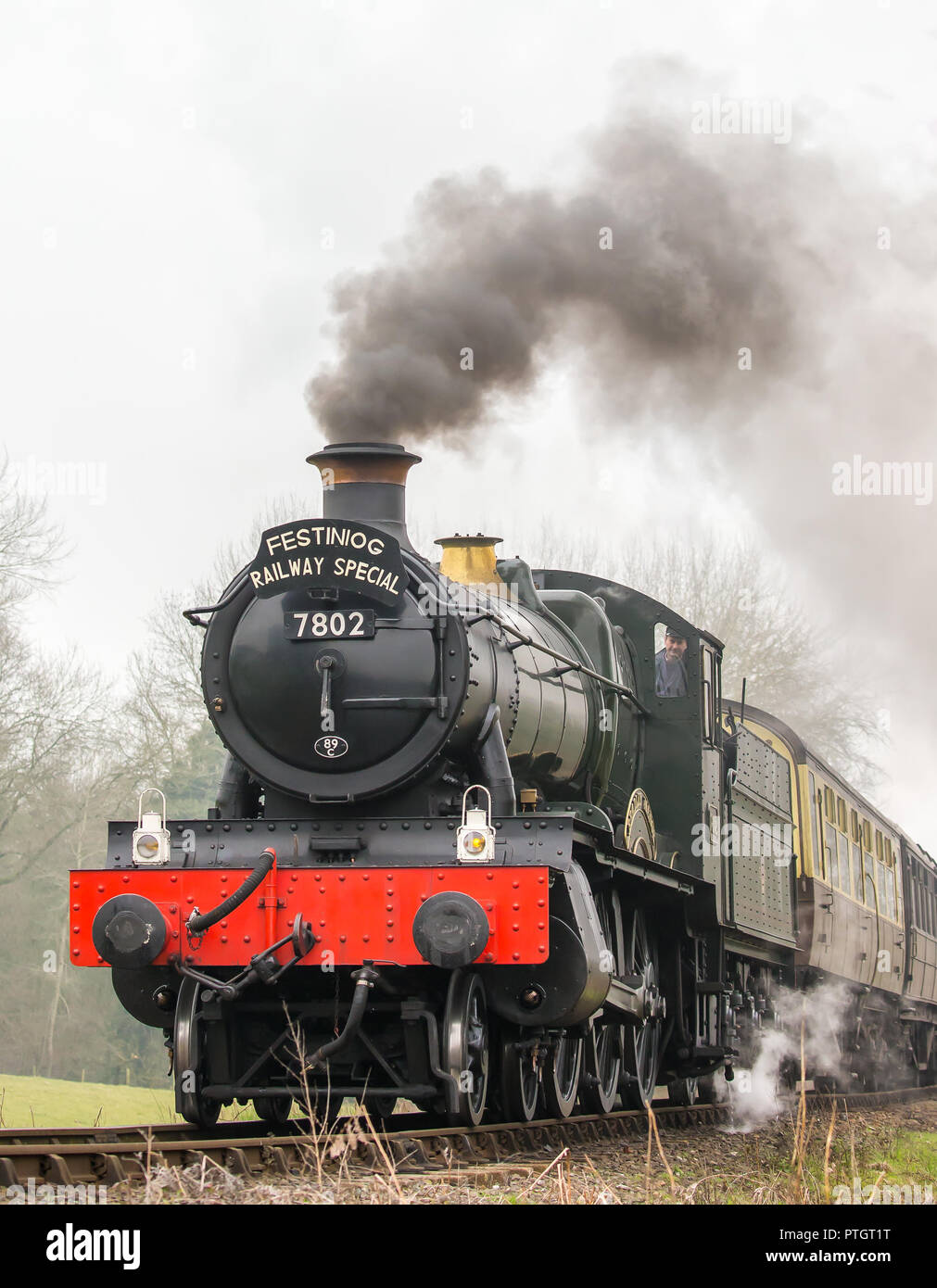 Old Train Front View
