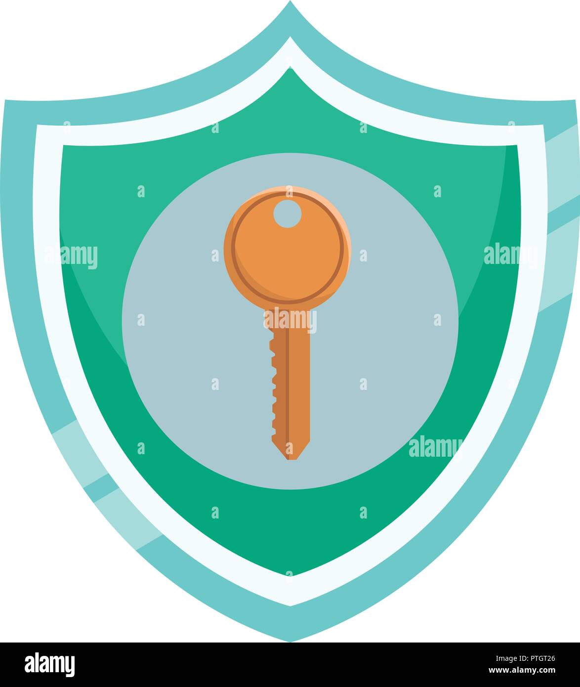 Door key isolated Stock Vector Image & Art - Alamy