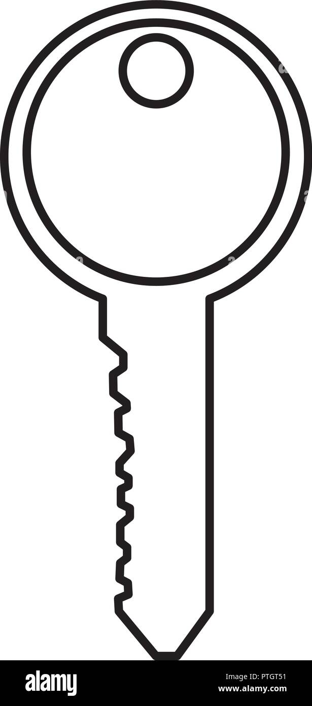 Door key isolated Stock Vector Image & Art - Alamy