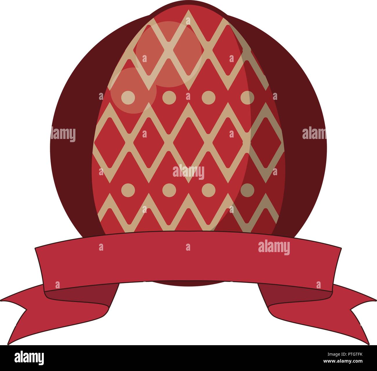 Russia egg emblem Stock Vector Image & Art - Alamy