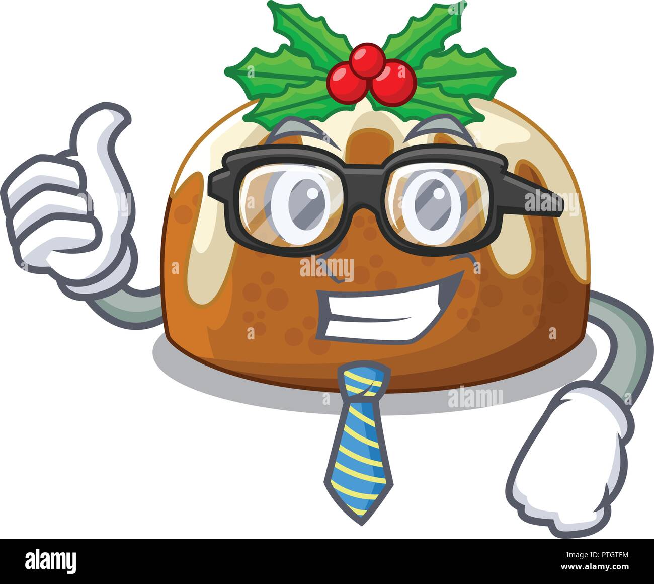 Rich fruit cake christmas Stock Vector Images - Alamy