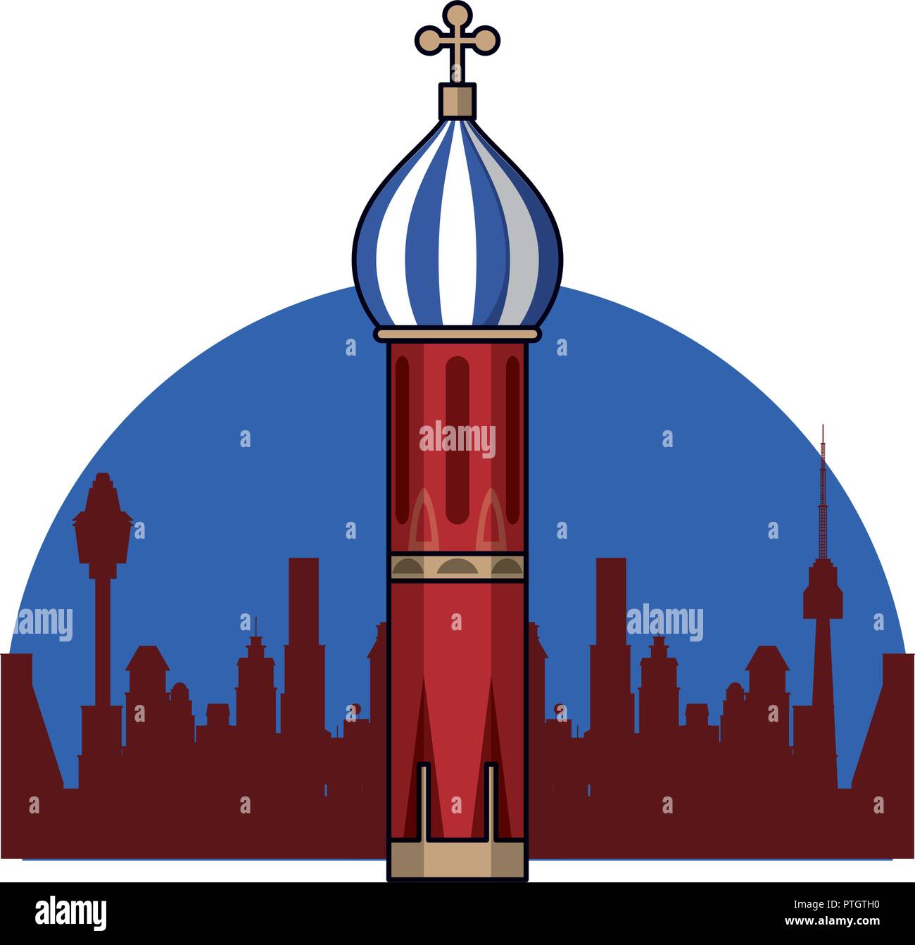 Russia over Stock Vector Images - Alamy