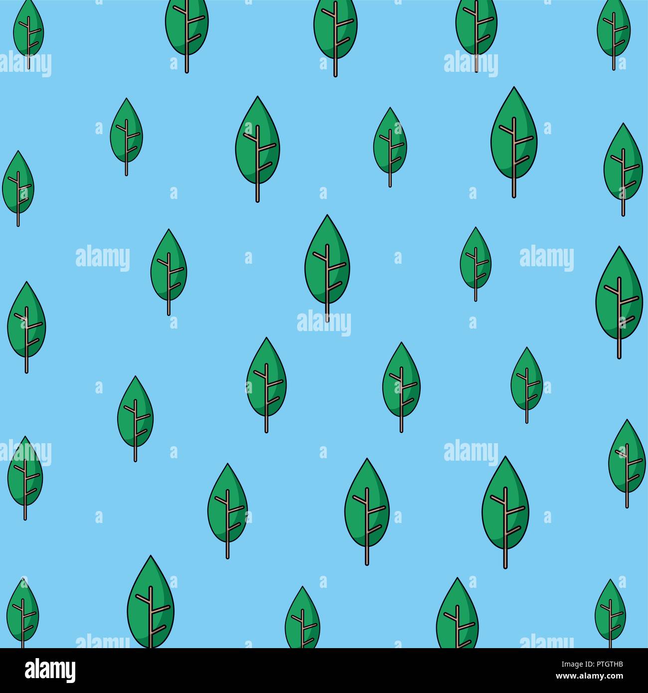 Tree pattern background Stock Vector Image & Art - Alamy