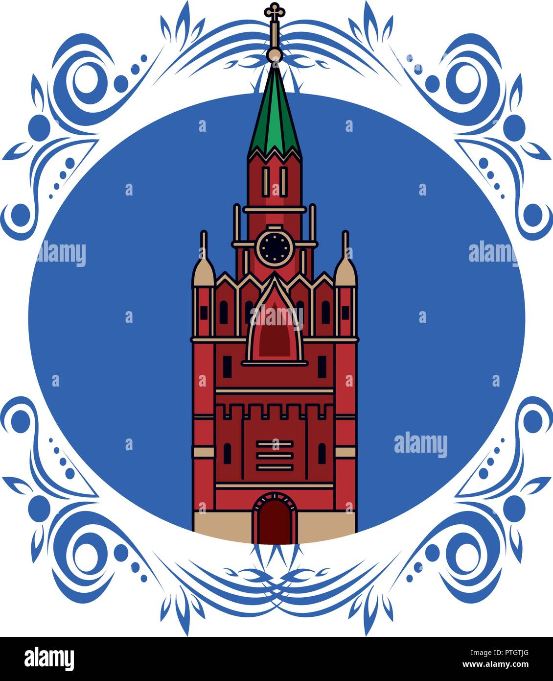Kremlin vintage Stock Vector Images - Alamy