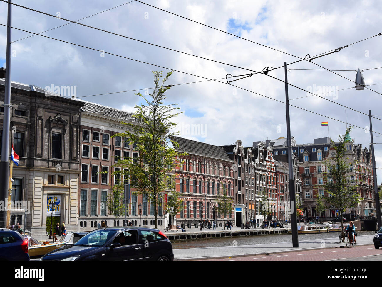 Gable stones amsterdam hi-res stock photography and images - Alamy