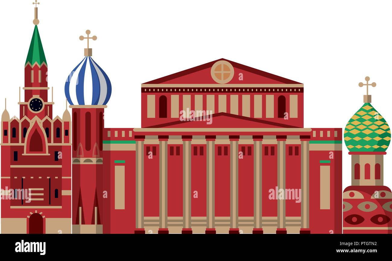 Russia kremlin building Stock Vector Image & Art - Alamy