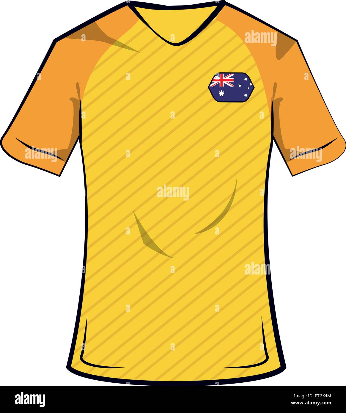 Australia football kit hi-res stock photography and images - Alamy