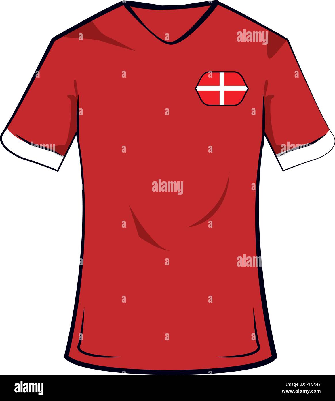 Denmark soccer Stock Vector Images - Alamy