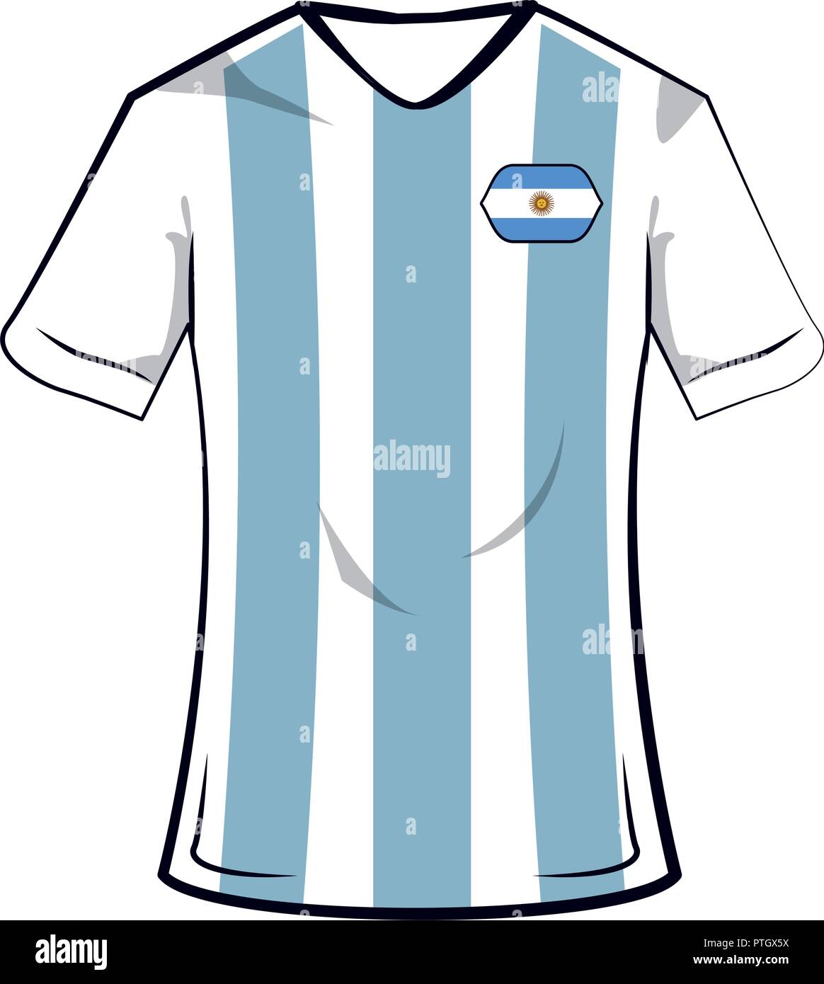 National football team argentina Stock Vector Images - Alamy