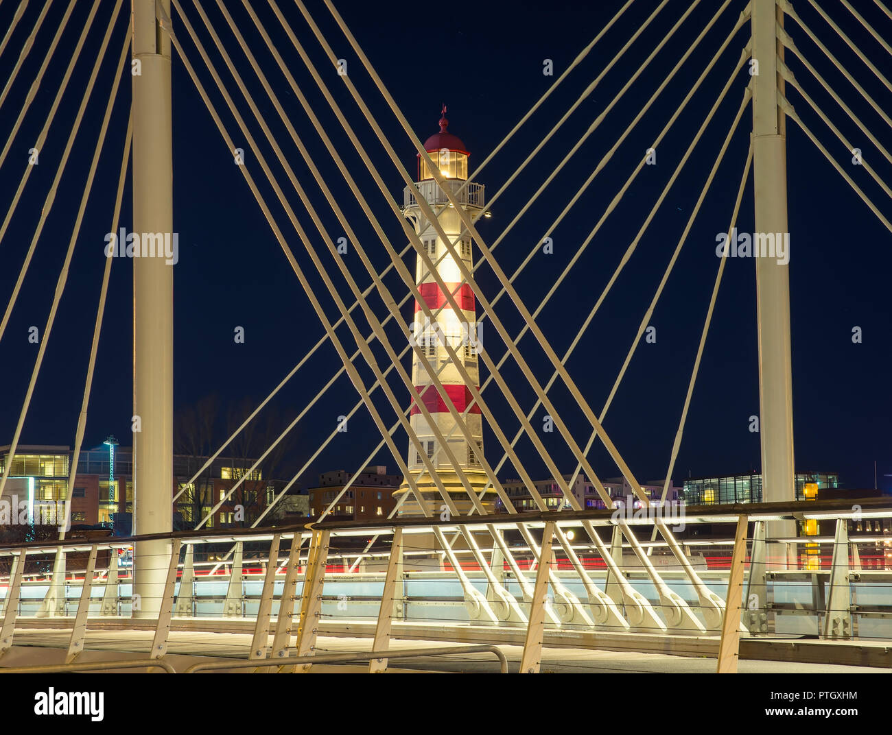 Malmo at night Stock Photo - Alamy