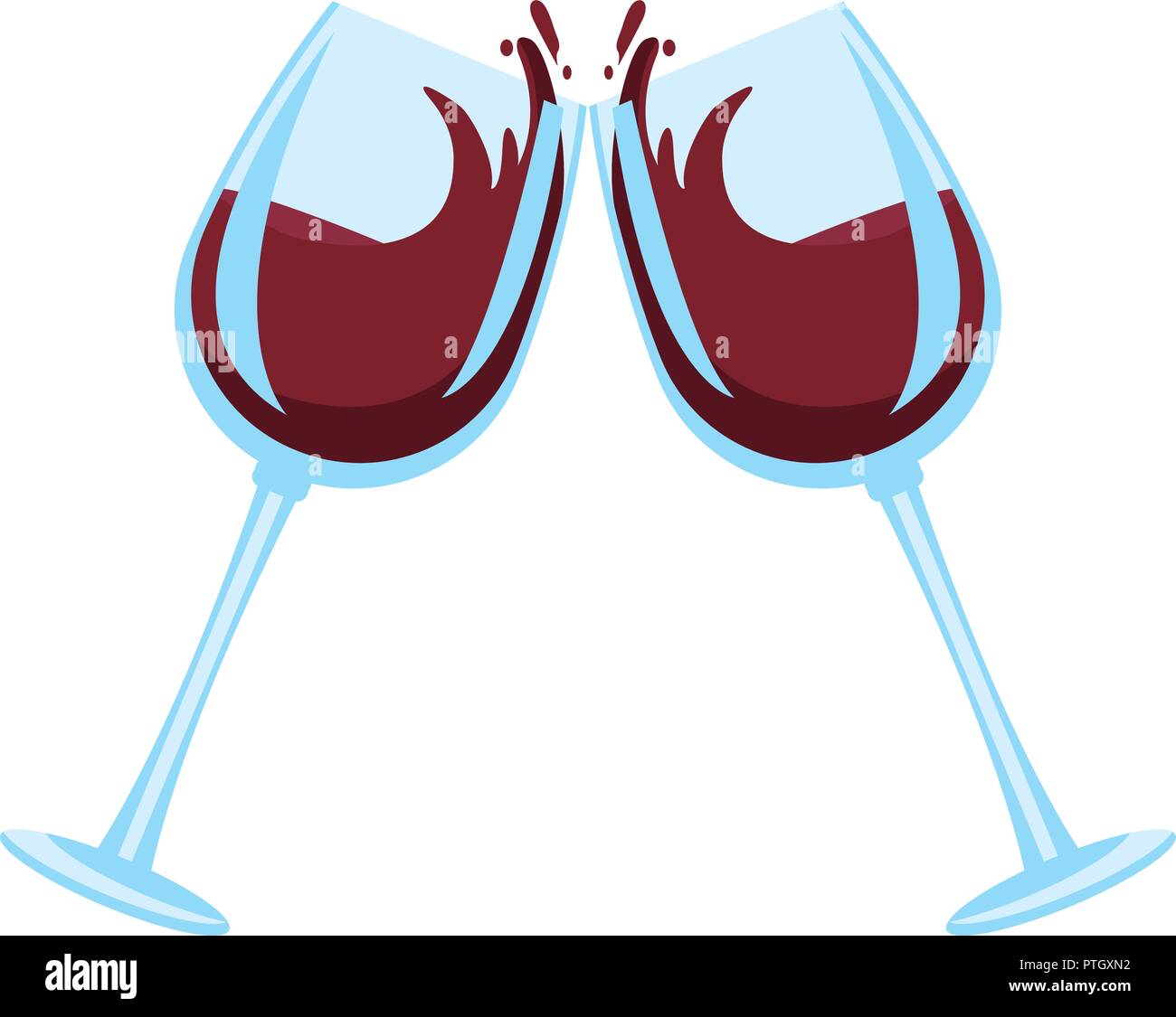 Red cups party Stock Vector Images - Alamy