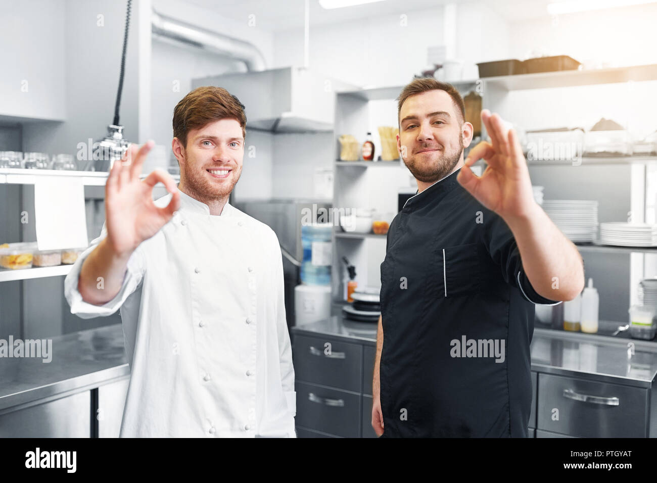 Commercial kitchen sign hi-res stock photography and images - Alamy