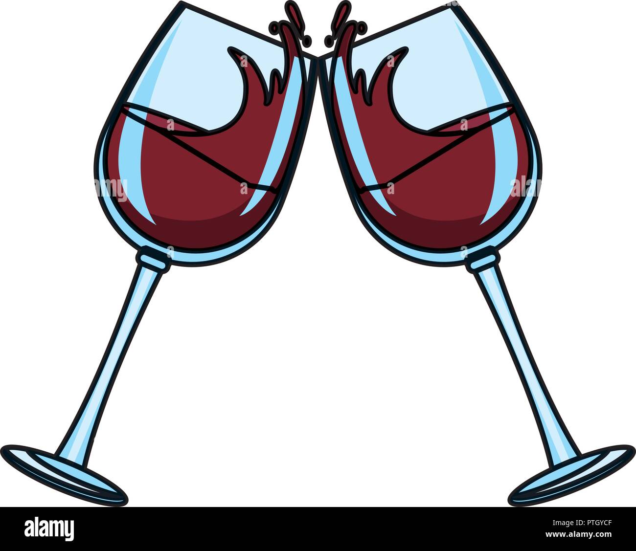 Wine Toast Clip Art
